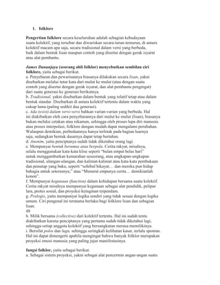 rangkuman materi sejarah sma 1 - tradisi masyarakat indonesia | PDF