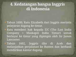Sejarah Kolonialisme di Indonesia yang Wonderland | PPTX