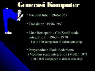 Sejarah komputer | PPT