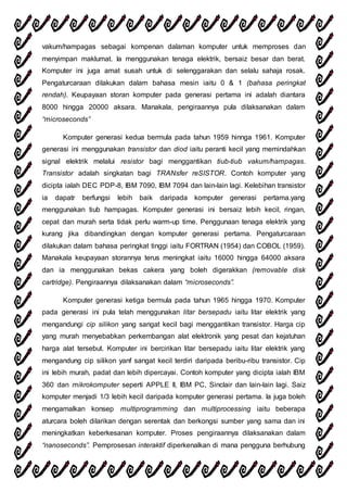 Sejarah komputer 1 | DOCX
