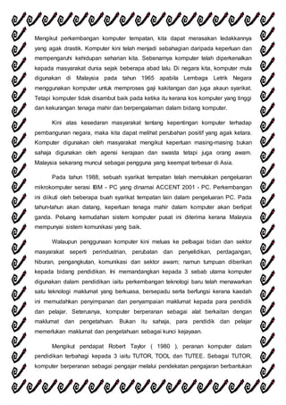 Sejarah komputer 1 | DOCX