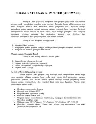 Sejarah komputer dari generasi pertama hingga | DOTX