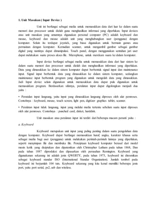 Sejarah komputer dari generasi pertama hingga | DOTX