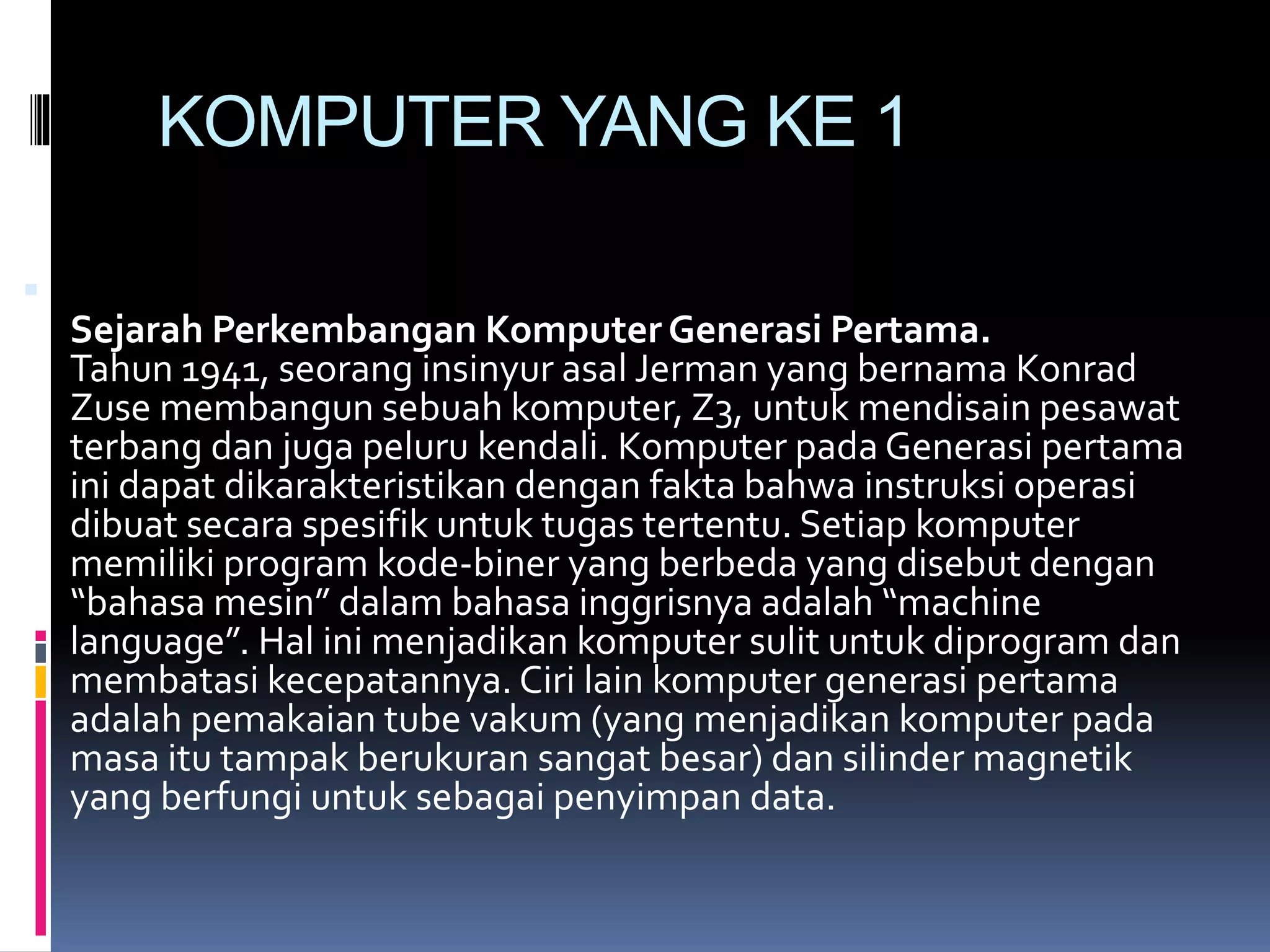 Sejarah komputer (nicky) | PPTX