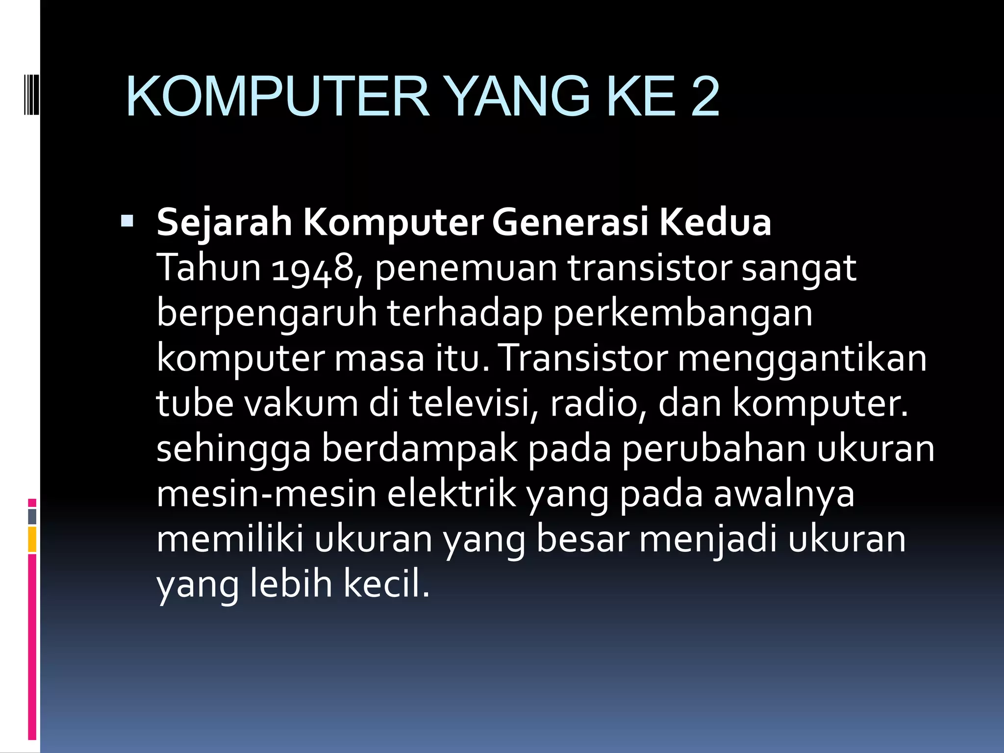 Sejarah komputer (nicky) | PPTX