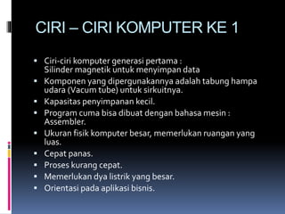 Sejarah komputer (nicky) | PPTX