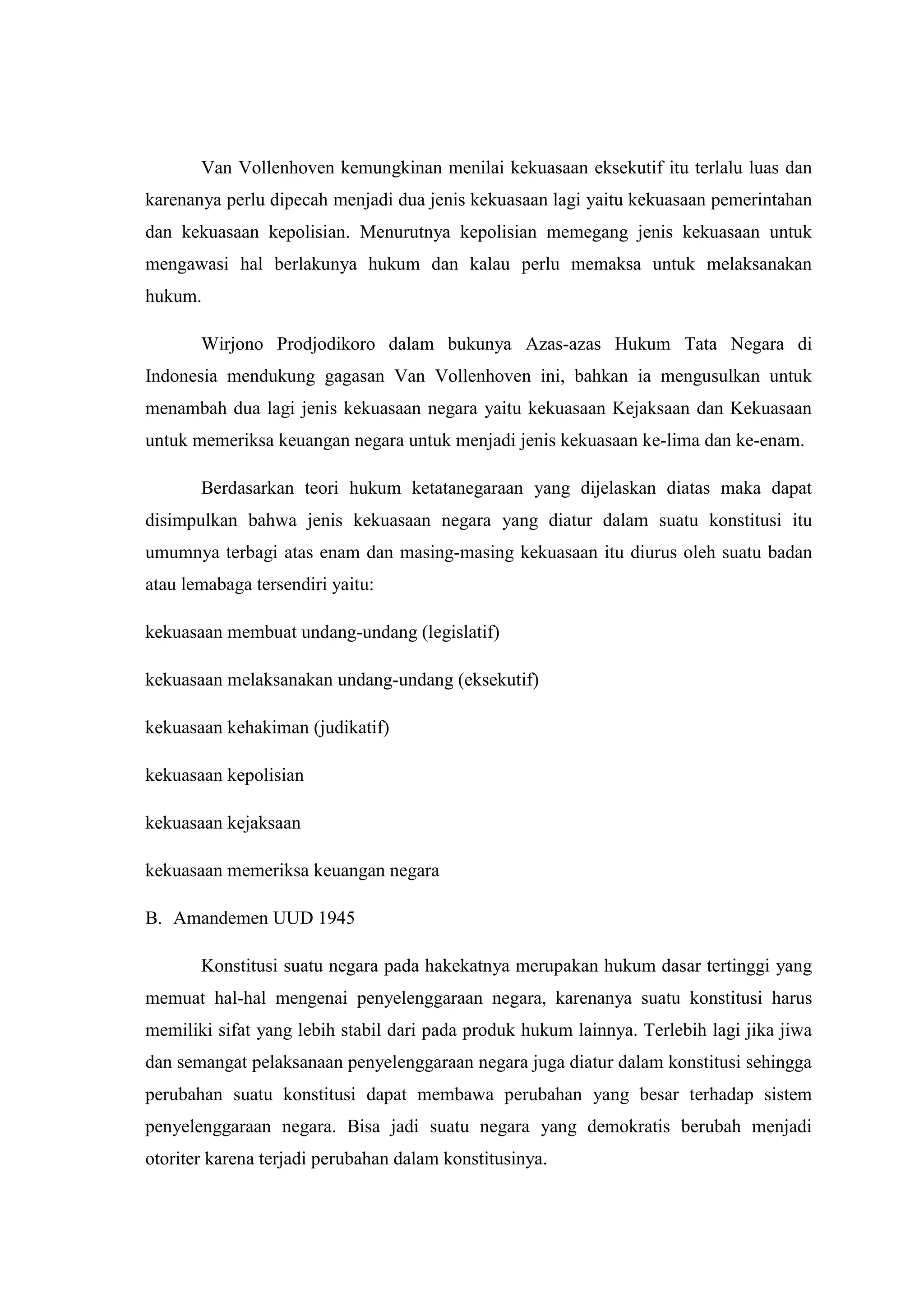 Sejarah konstitusi indonesia | PDF