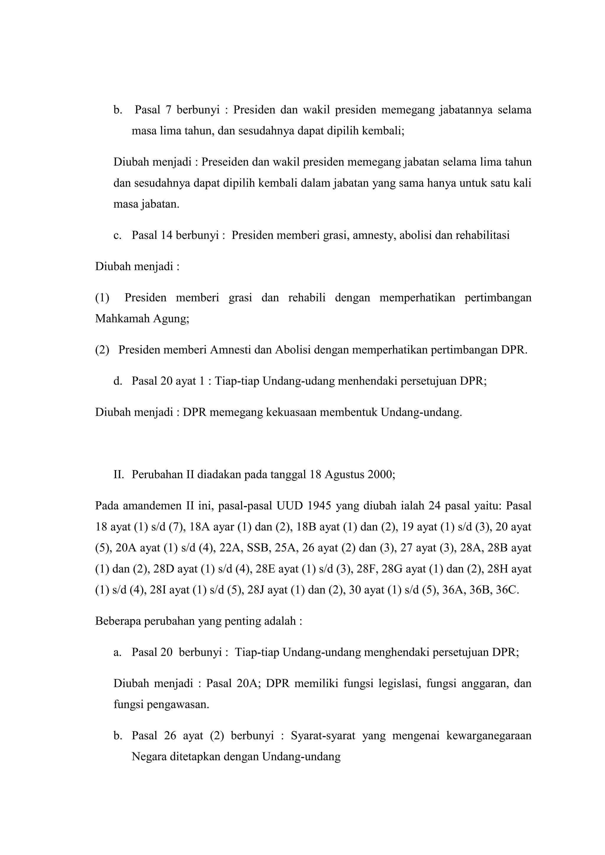 Sejarah konstitusi indonesia | PDF