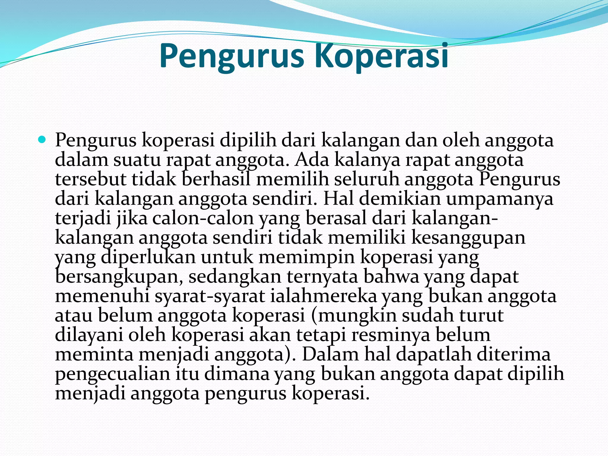 Sejarah koperasi dan jenis jenisnya | PPTX