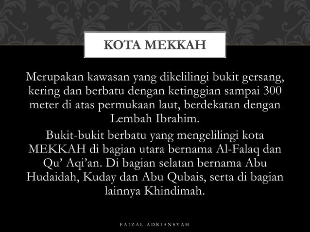 SEJARAH KOTA MEKKAH 2.pptx