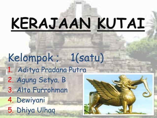 Sejarah kutai | PPT