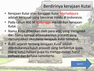 Sejarah kutai | PPT