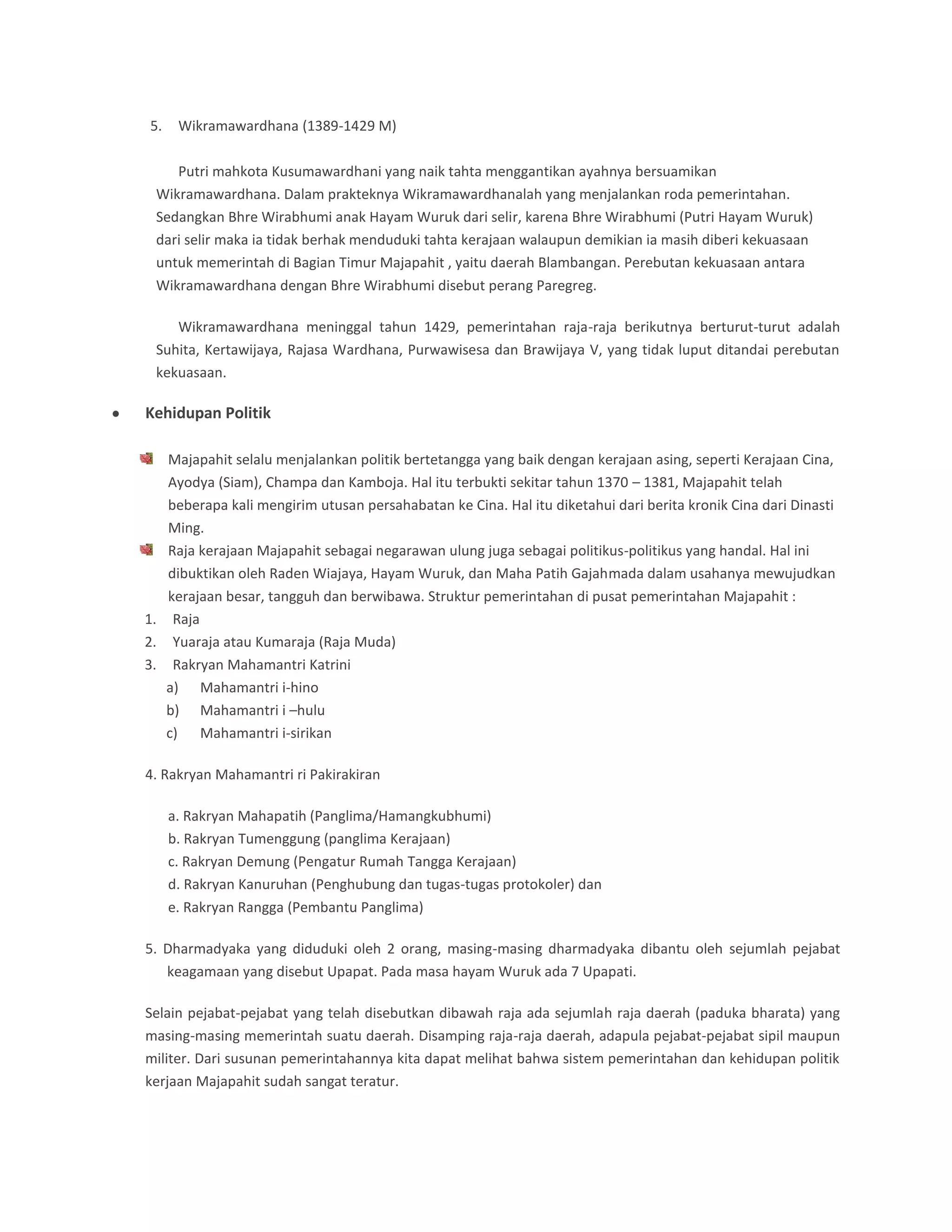 Sejarah lengkap kerajaan majapahit new | DOCX