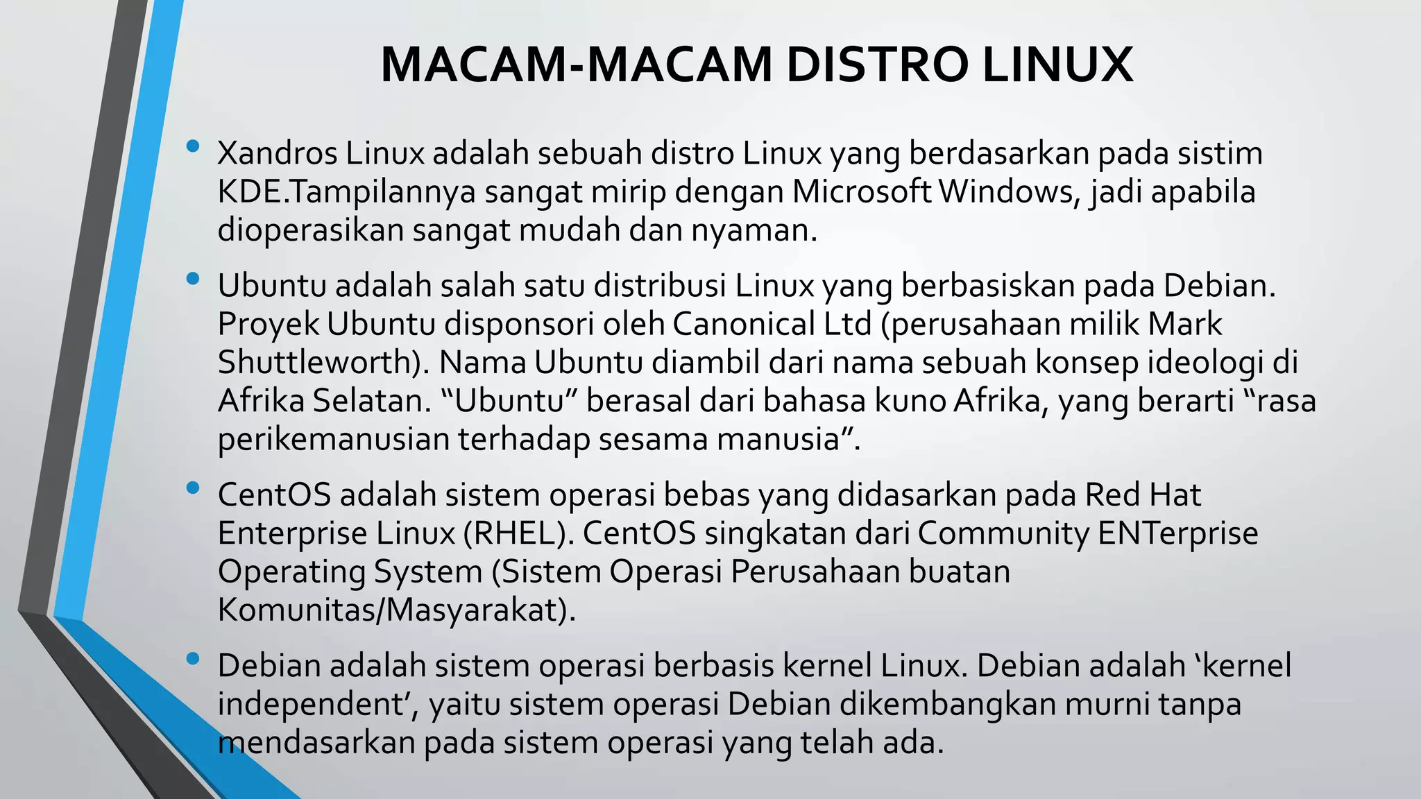 Sejarah linux | PPTX