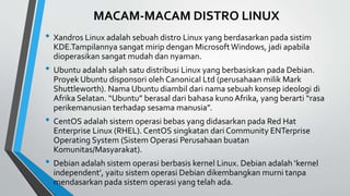 Sejarah linux | PPTX