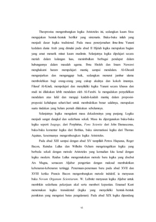 SEJARAH LOGIKA | DOCX