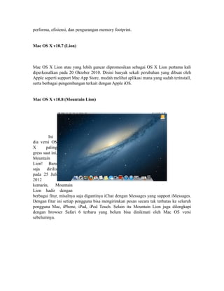 Sejarah Mac OS | DOC