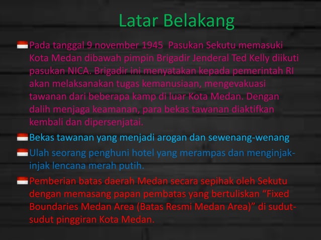 Sejarah medan area | PPTX