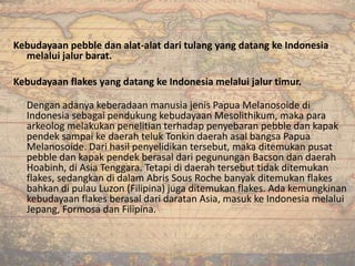 Sejarah mesolithikum | PPTX