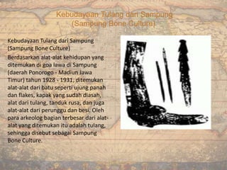 Sejarah mesolithikum | PPTX