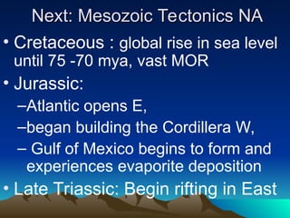 Comprehensive Overview of Mesozoic Earth History and Geologic Events | PPT