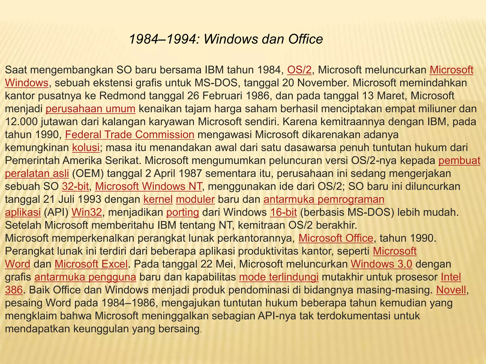 Sejarah microsoft | PPT
