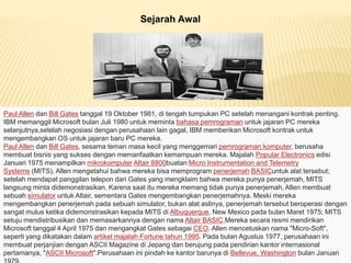 Sejarah microsoft | PPTX