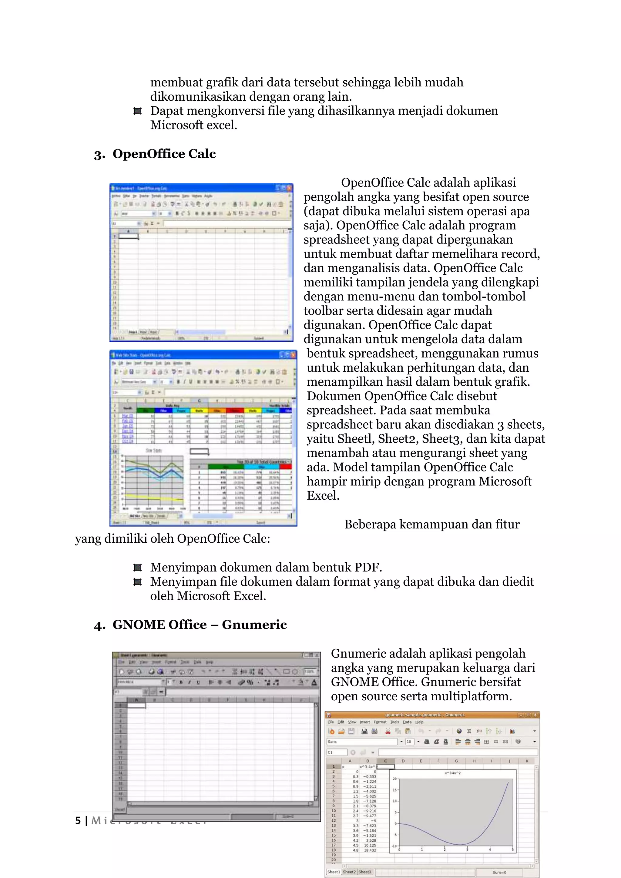 Sejarah microsoft excel | DOCX