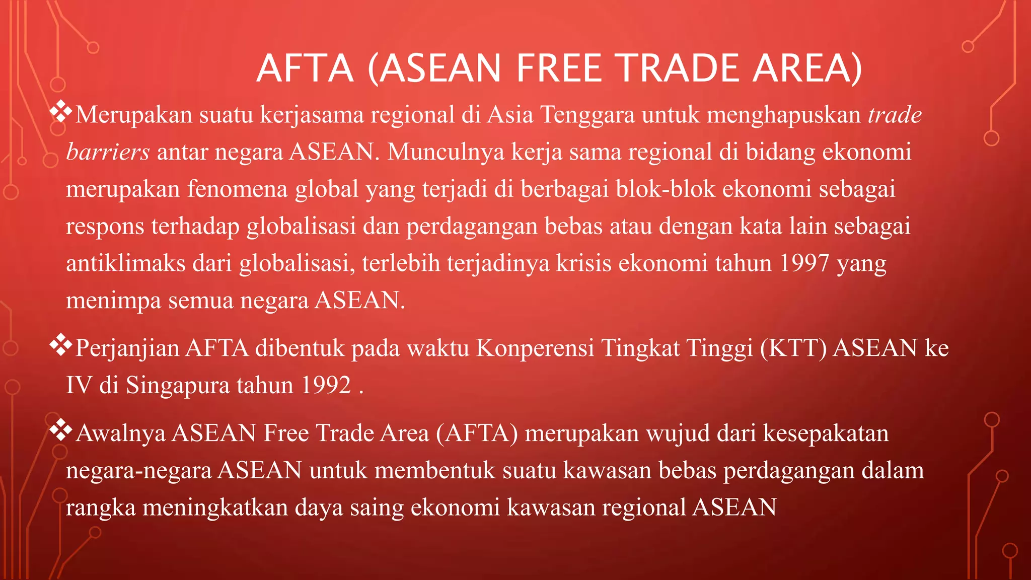 Sejarah minat (wto&afta) | PPT