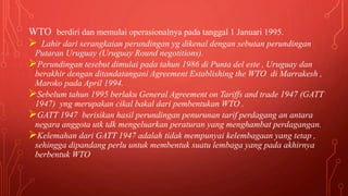 Sejarah minat (wto&afta) | PPTX