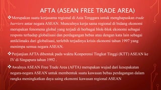 Sejarah minat (wto&afta) | PPTX