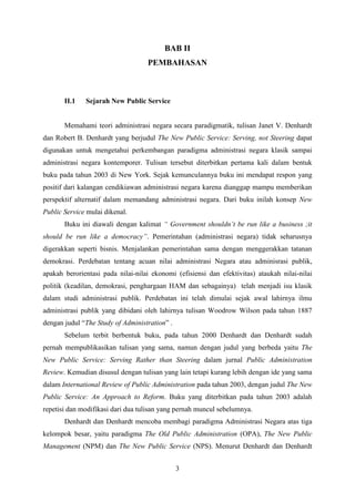 Sejarah new public service | DOCX