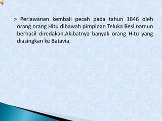 Perlawanan rakyat makasar | PPTX