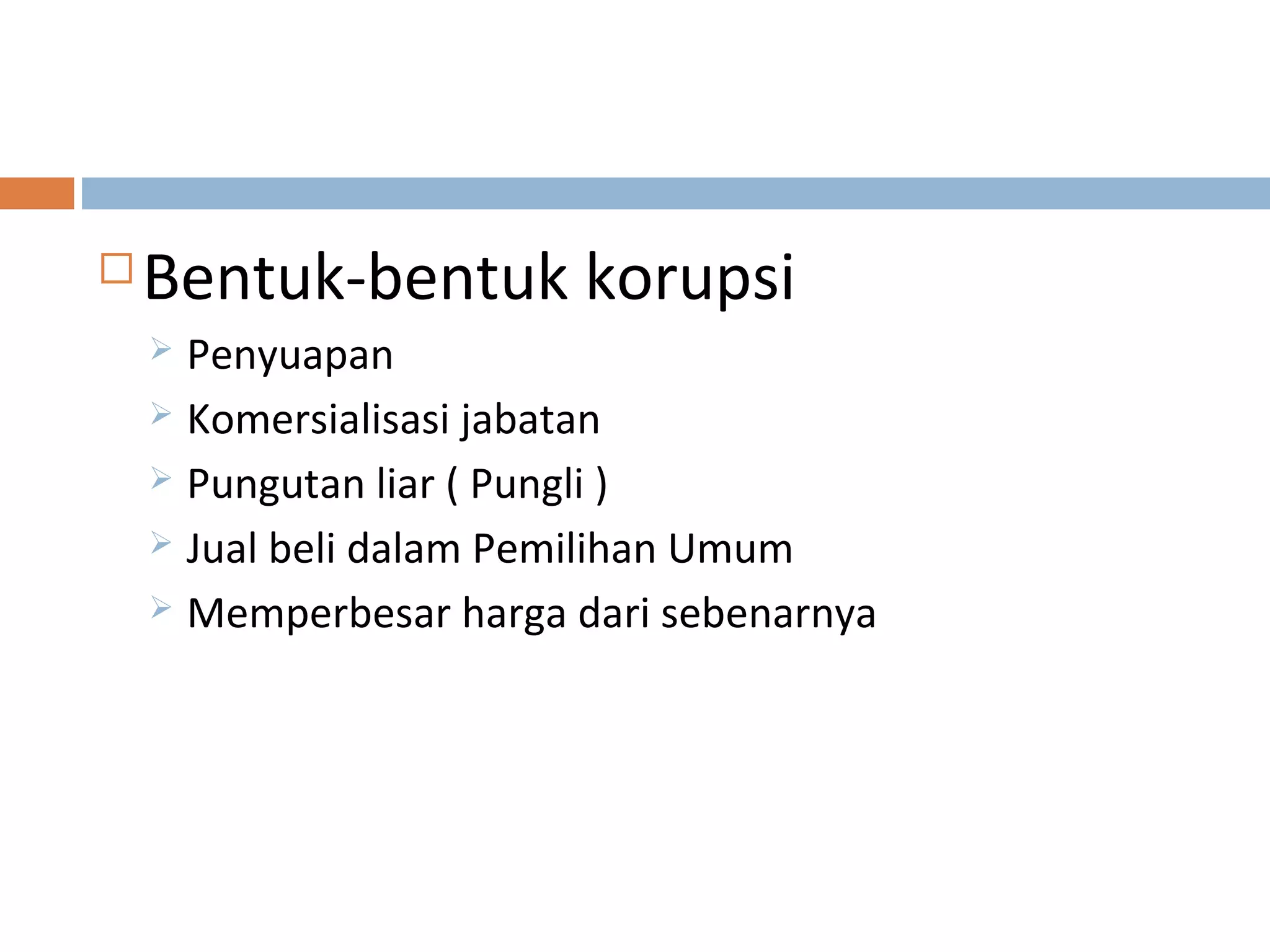 Sejarah pembentukan lembaga pemberantasan korupsi | PPT