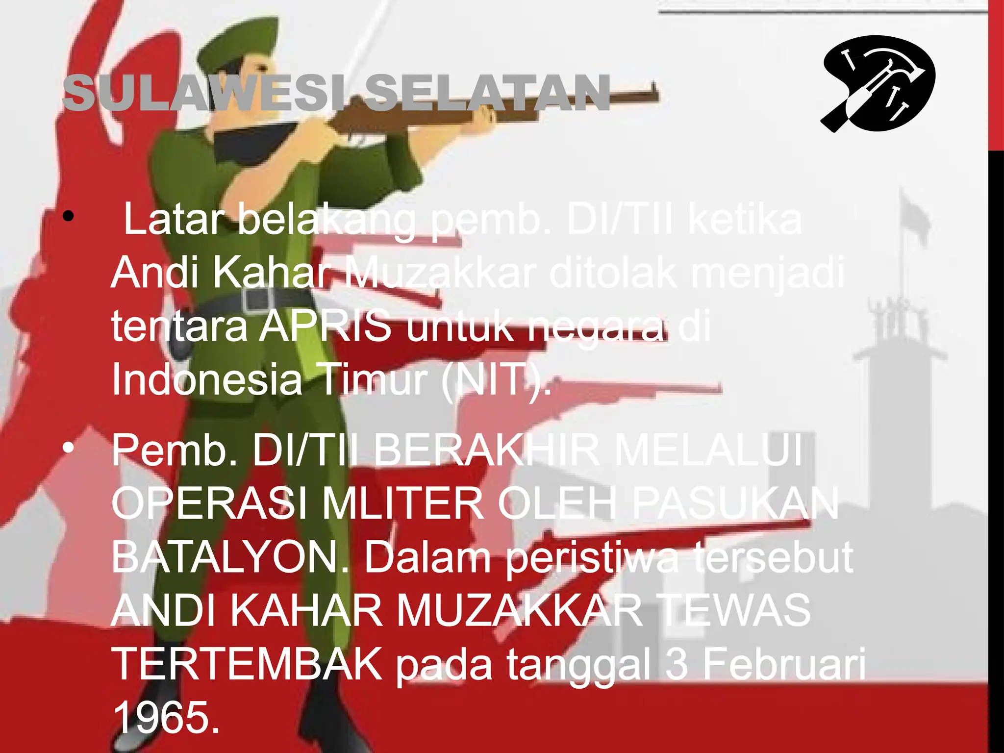 Sejarah pemberontakan darul islam tentara islam indonesia (.pptx