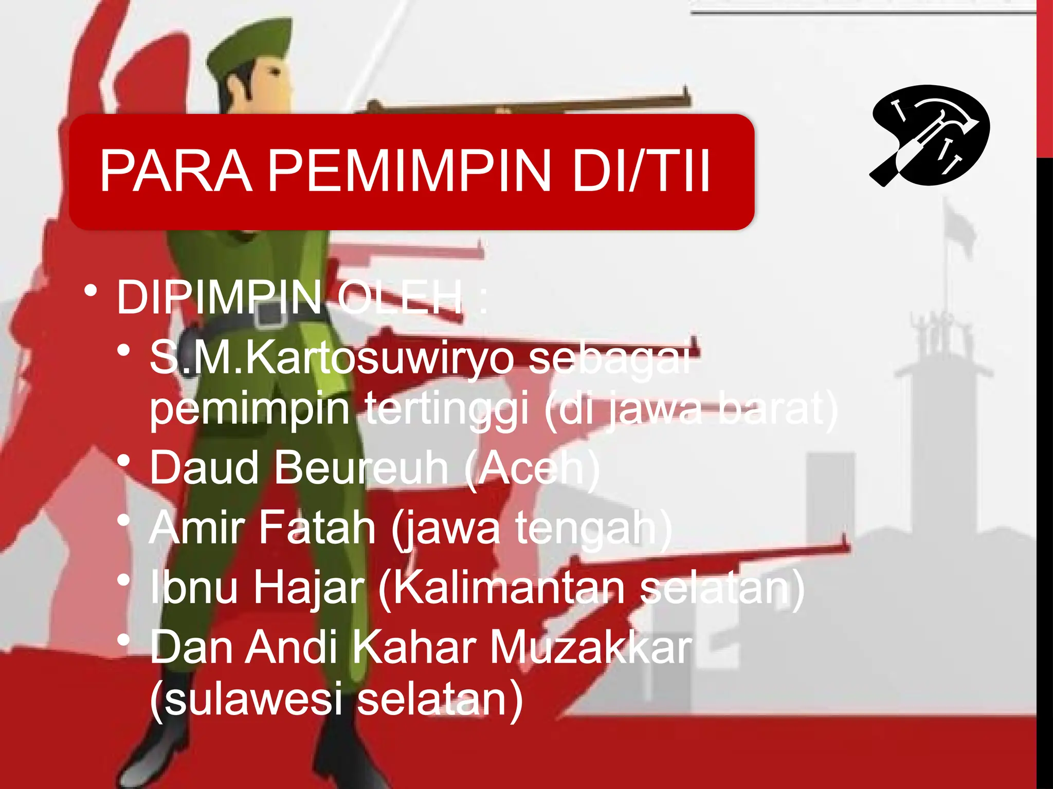 Sejarah pemberontakan darul islam tentara islam indonesia (.pptx