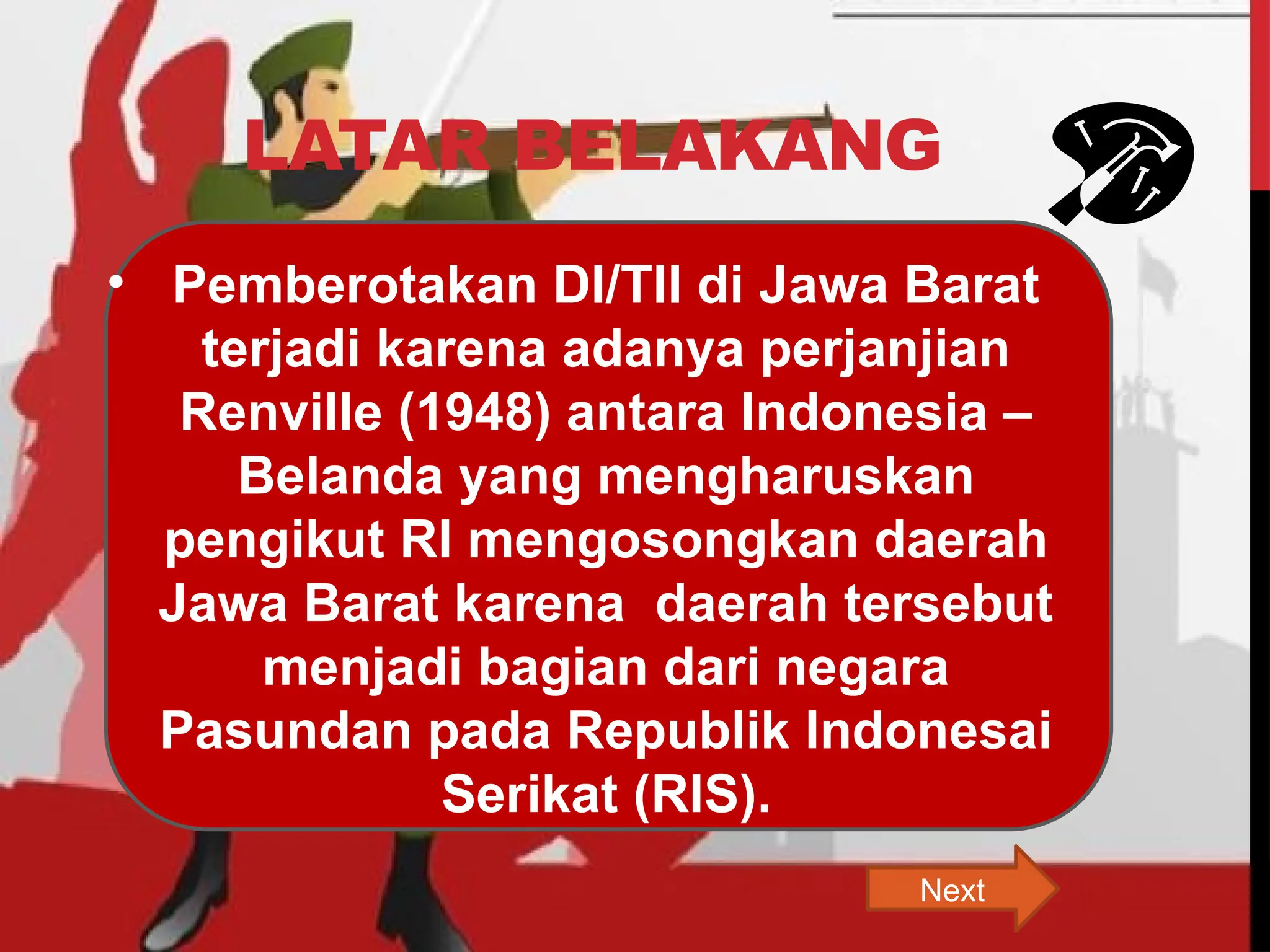 Sejarah pemberontakan darul islam tentara islam indonesia (.pptx