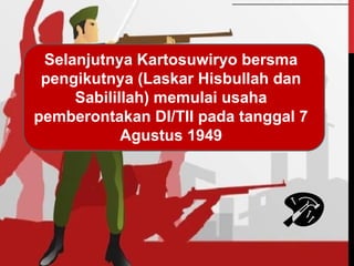 Sejarah pemberontakan darul islam tentara islam indonesia (.pptx