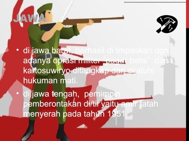 Sejarah pemberontakan darul islam tentara islam indonesia (.pptx