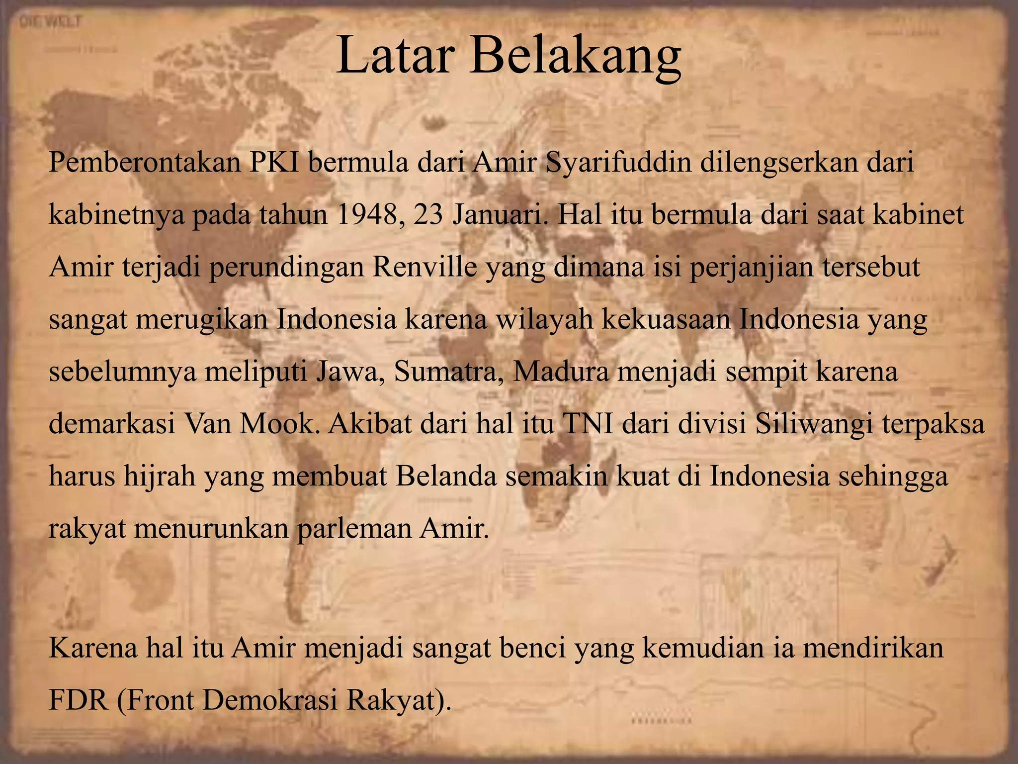 Sejarah Pemberontakan PKI madiun 1948- SMA TUNAS DHARMA KARAWANG | PPTX