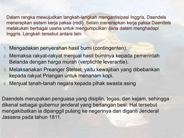 Sejarah pemerintahan hindia belanda setelah voc bubar | PPTX