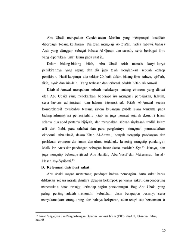 SEJARAH PEMIKIRAN EKONOMI ISLAM ABU UBAID.docx