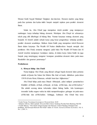 SEJARAH PEMIKIRAN EKONOMI ISLAM ABU UBAID.docx