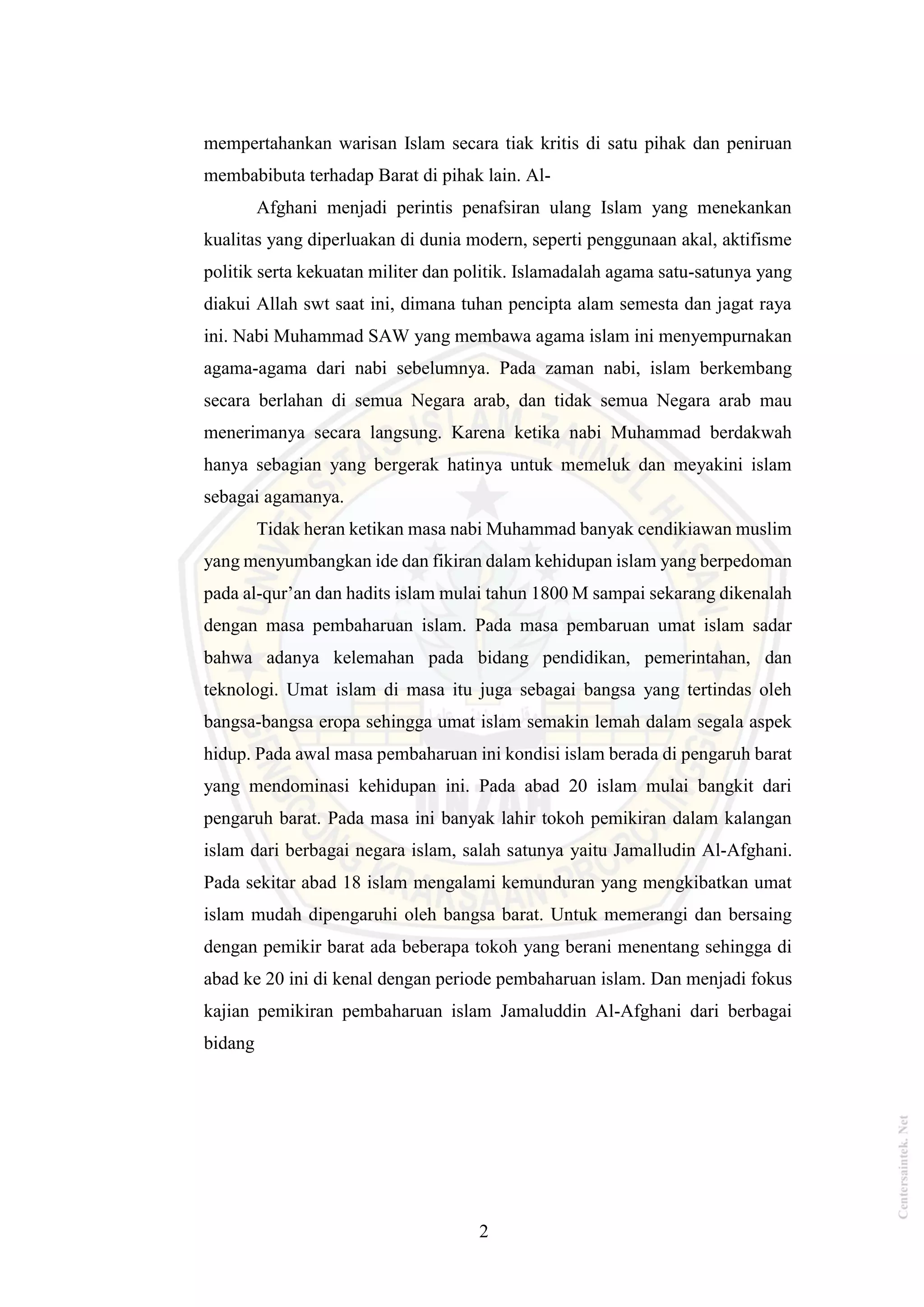 Sejarah Pemikiran Ekonomi Islam Jamaluddin Al Afghani, Muhammad Abduh, Muhammad Iqbal.pdf