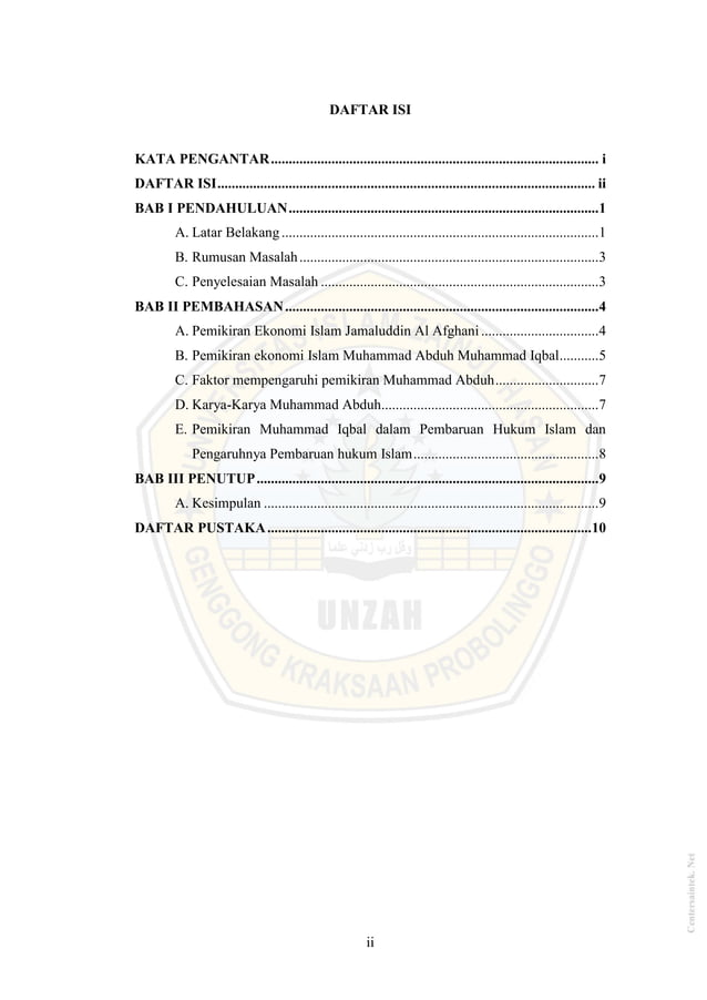 Sejarah Pemikiran Ekonomi Islam Jamaluddin Al Afghani, Muhammad Abduh, Muhammad Iqbal.pdf