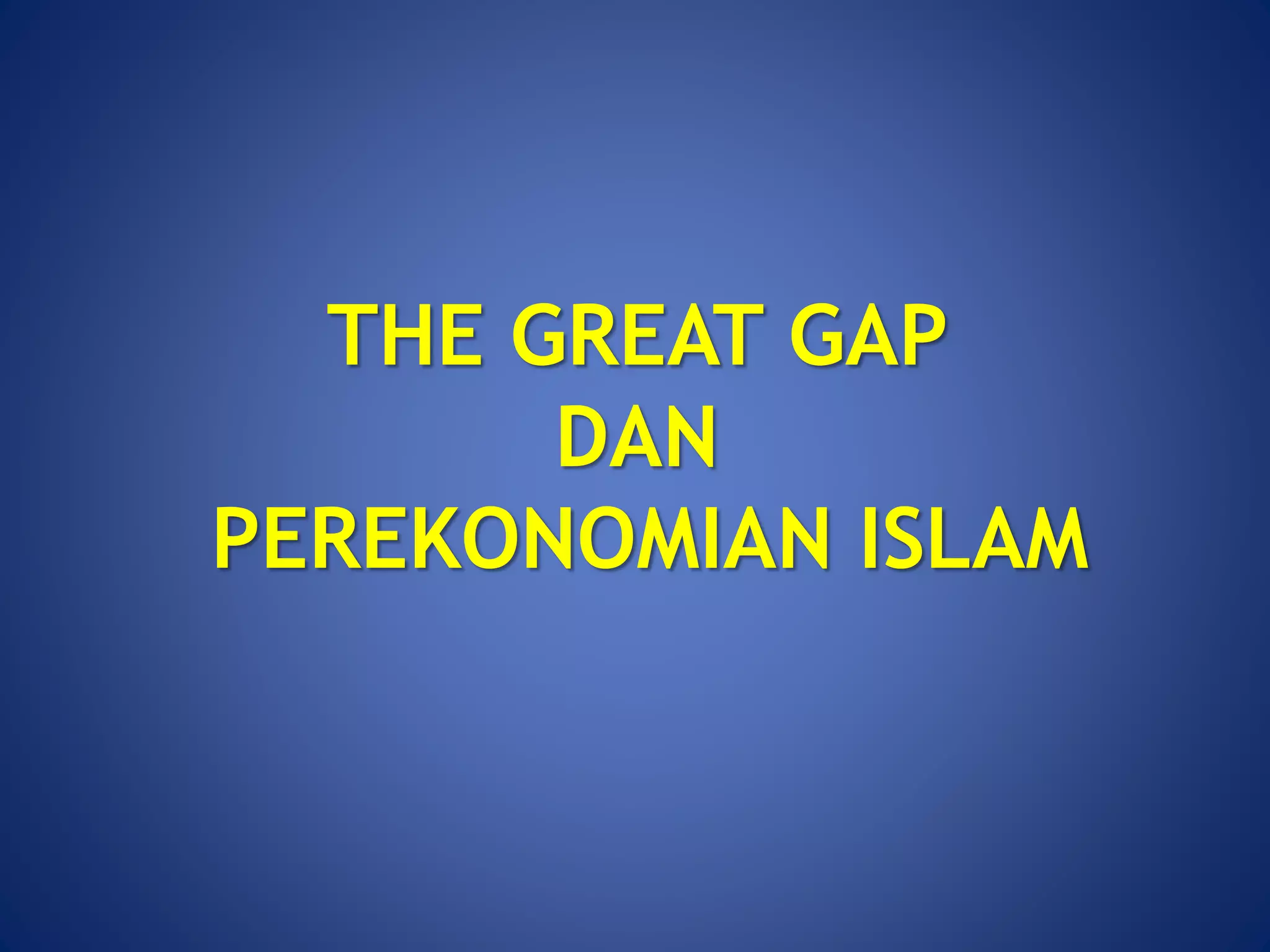 Sejarah pemikiran ekonomi syariah | PPTX