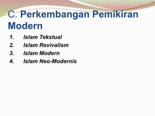 Sejarah pemikiranlai islam | PPT
