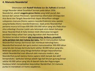 Materi manusia purba | PPT