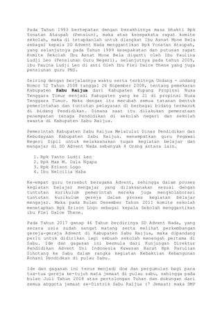 Sejarah Pendidkan Advent pulau sabu.docx