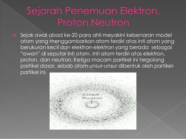 Penemu Proton Neutron Dan Elektron 2021